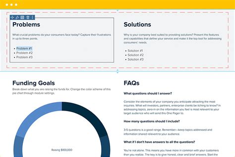 A Guide To Writing A Company One Pager With Examples Themeroute