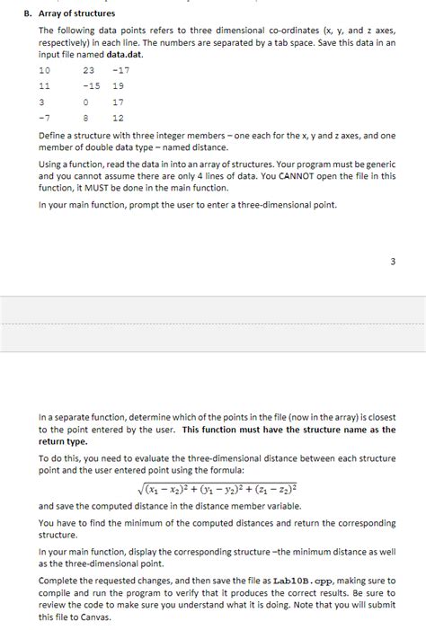Solved IN C PLEASE B Array Of Structures The Following Chegg