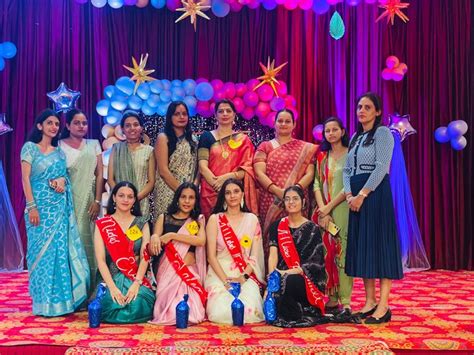 Farewell Ceremony Radha Becomes Miss Farewell फेयरवेल समारोह राधा