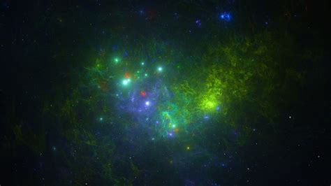Galaxy Space Latar Belakang Alam Semesta Langit Ajaib Nebula Malam