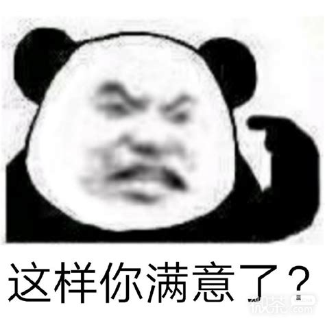 生气表情包 熊猫生气表情包 火大 伤感说说吧