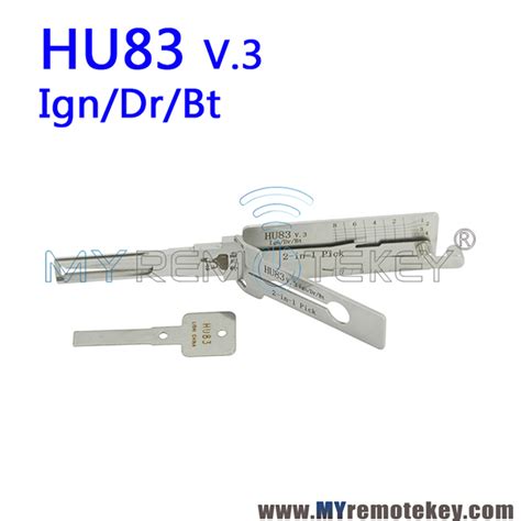 Lishi HU83 v.2 2 in 1 Auto Pick and Decoder For Citroen Peugeot
