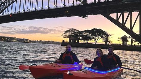 Sunset Kayaking Session Sydney Harbour 90 Minutes Adrenaline
