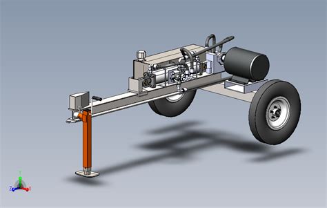 液压分配器 SOLIDWORKS 2011 模型图纸下载 懒石网