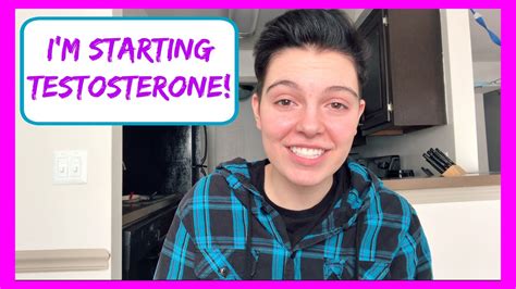 Im Going On Testosterone Ftm Transgender Youtube