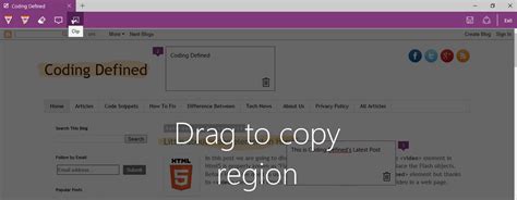Create Web Note In Microsoft Edge Browser In Windows Coding Defined