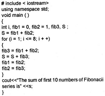 Plus One Computer Science Chapter Wise Questions And Answers Chapter Control Statements A