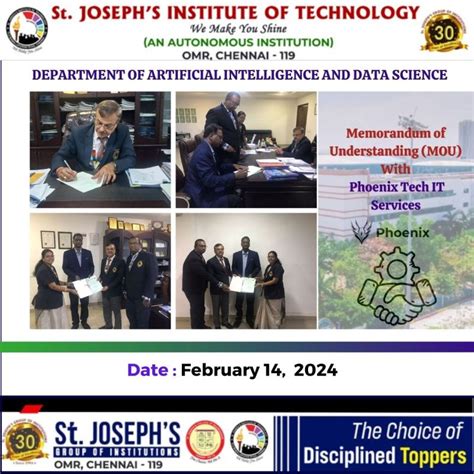 Department Of Artificial Intelligence And Data Science St Josephs