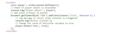 JavaScript Button Linking In Storyline Web Objects