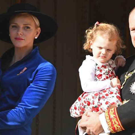 Princess Charlene Rocks Sculpted Skinny Jeans In Poolside Photos Hello