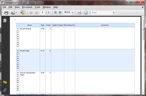 Grid To Pdf Of Grid W Subrows Suite Dhtmlx