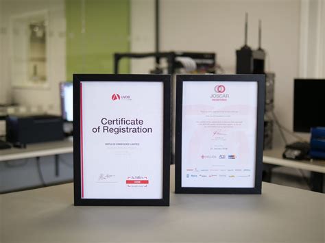 Impulse Embedded Now Accredited To Josca And Meet Uvdb For Defence And