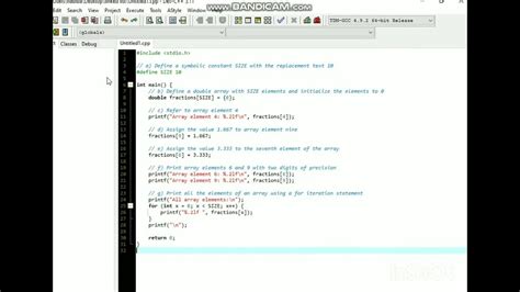 Chapter6 Arrays 63 Youtube