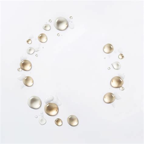Premium Photo Water Drops Background For Cosmetic Advertising