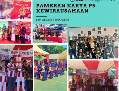 Pameran Karya P SMA Negeri Makassar Siswa Belajar Jadi Pengusaha Fajar Sulsel