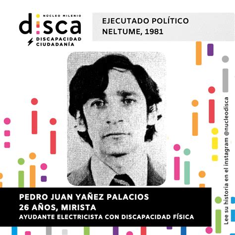 Núcleo Disca Discapacidad Y Ciudadanía Pedro Juan YaÑez Palacios Núcleo Disca