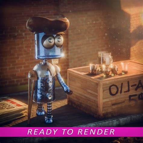 Futurama Tinny Tim 3d Max