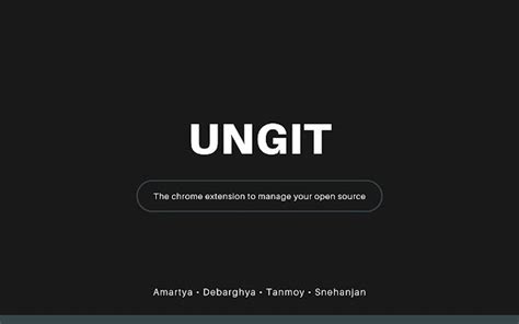 UnGit For Google Chrome Extension Download