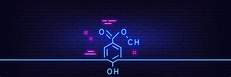 Chemistry Lab Line Icons Chemical Formula Vector Image