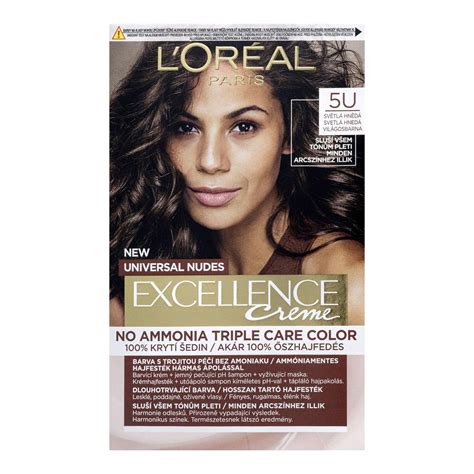 L Or Al Paris Excellence Creme Triple Protection Vopsea De P R Pentru