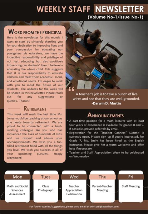 Must Have Weekly Newsletter Templates To Engage Your Audience