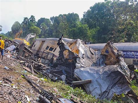 Andhra Pradesh Vizianagaram District Train Collision Near Repeat Of