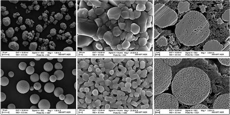 Scanning Electron Microscope Sem Micrographs Of Classical Top And Download Scientific