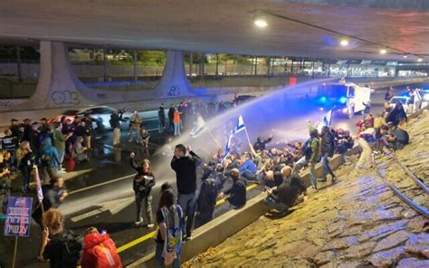 Protesters Police Clash Following Rallies Focused On Plight Of Female