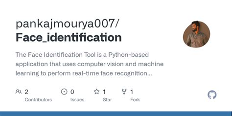 Github Pankajmourya007faceidentification The Face Identification