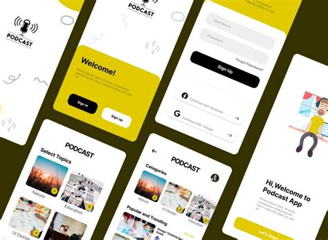 Quratulain Rafiq On Linkedin Podcast App Ui Design De9fu52d