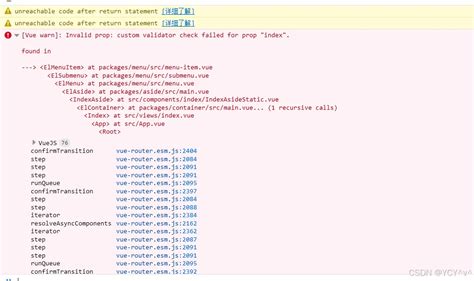 Vue Warn Invalid Prop Custom Validator Check Failed For Prop “index