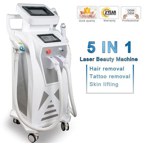 Multifunction Ipl Laser Hair Removal Nd Yag Tattoo Machine Rf Face Lift