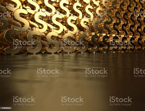 금 달러 기호로 추상적인 배경입니다 3 차원 일러스트 레이 션 0명에 대한 스톡 사진 및 기타 이미지 0명 가격 갈색