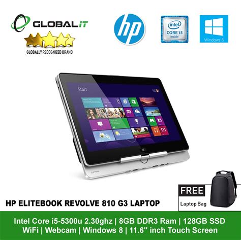 Hp Elitebook Revolve G I Touchscreen Refurbished Global Group