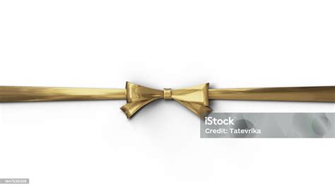 활과 리본 휴일 장식을 위한 템플릿입니다 3d 그림입니다 클리핑 패스가 있는 파일 3차원 형태에 대한 스톡 사진 및 기타 이미지 3차원 형태 공란 공휴일 Istock