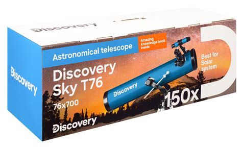 Discovery Sky T76 Telescope with book – Madeira Optics