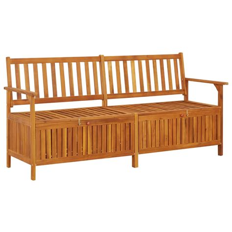 Пейка за съхранение 170 см акация масив 316744 — Sorbe Bg