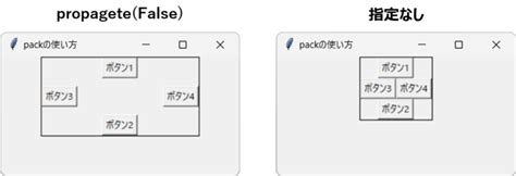 Python Tkinterwidget Pack