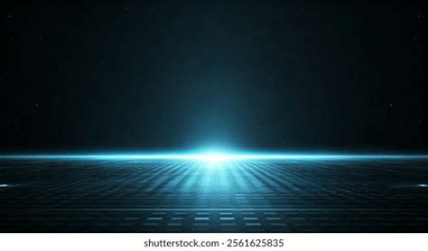 Clean Virtual Space Background Lights Center AI Generated Image Shutterstock