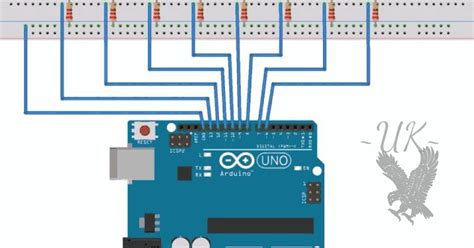 Arduino Sinhala For Loop එකක් පාවිච්චි කරලා Led කිහිපයක් රටාවට දල්වමු
