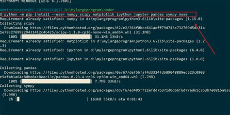 Matplotlib Numpy Scipy 的安装 北鼻coder 博客园