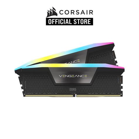 Corsair Vengeance Rgb Ddr5 64gb 2x32gb Ddr5 5200mhz C40 1 25v Black White Lazada Singapore