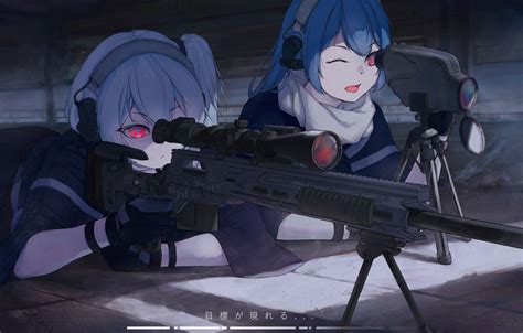 Аниме тян снайпер фото и картинки Abrakadabrafun