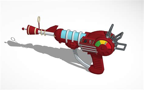3d Design Ray Gun Tinkercad