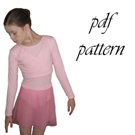 Ballet Leotard Pattern Pdf Sewing Pattern Ballet Basics 1 Crossover