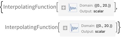 Equations différentielles Mathematica Wolfram Language pour les