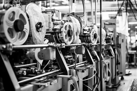 Assembly Line Performance Metrics Premium Ai Generated Image