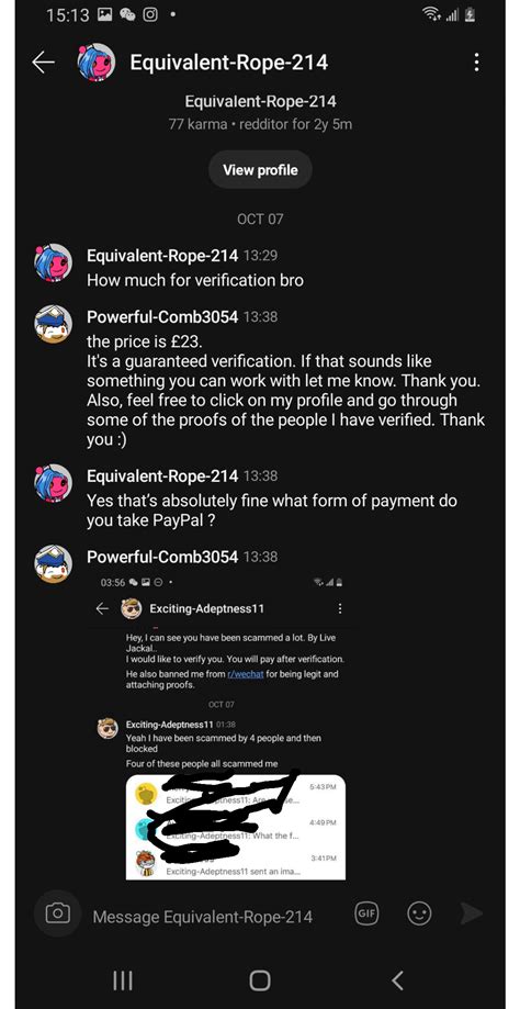 proof 29 wechat verification the verification is instant and