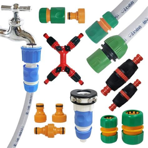 수도 호스연결 연결구 연장 밸브 부속 카플러 커넥터 소켓 분사기
