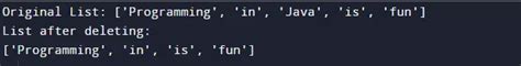 Remove An Element From A List By The Index In Python Its Linux Foss
